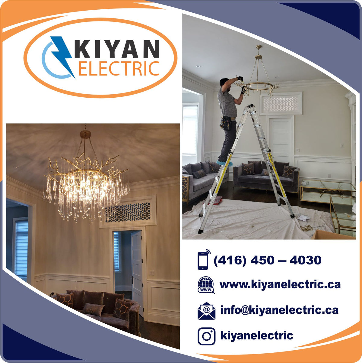 Enhance Your Space with Professional Light Fixture Installation in Tor